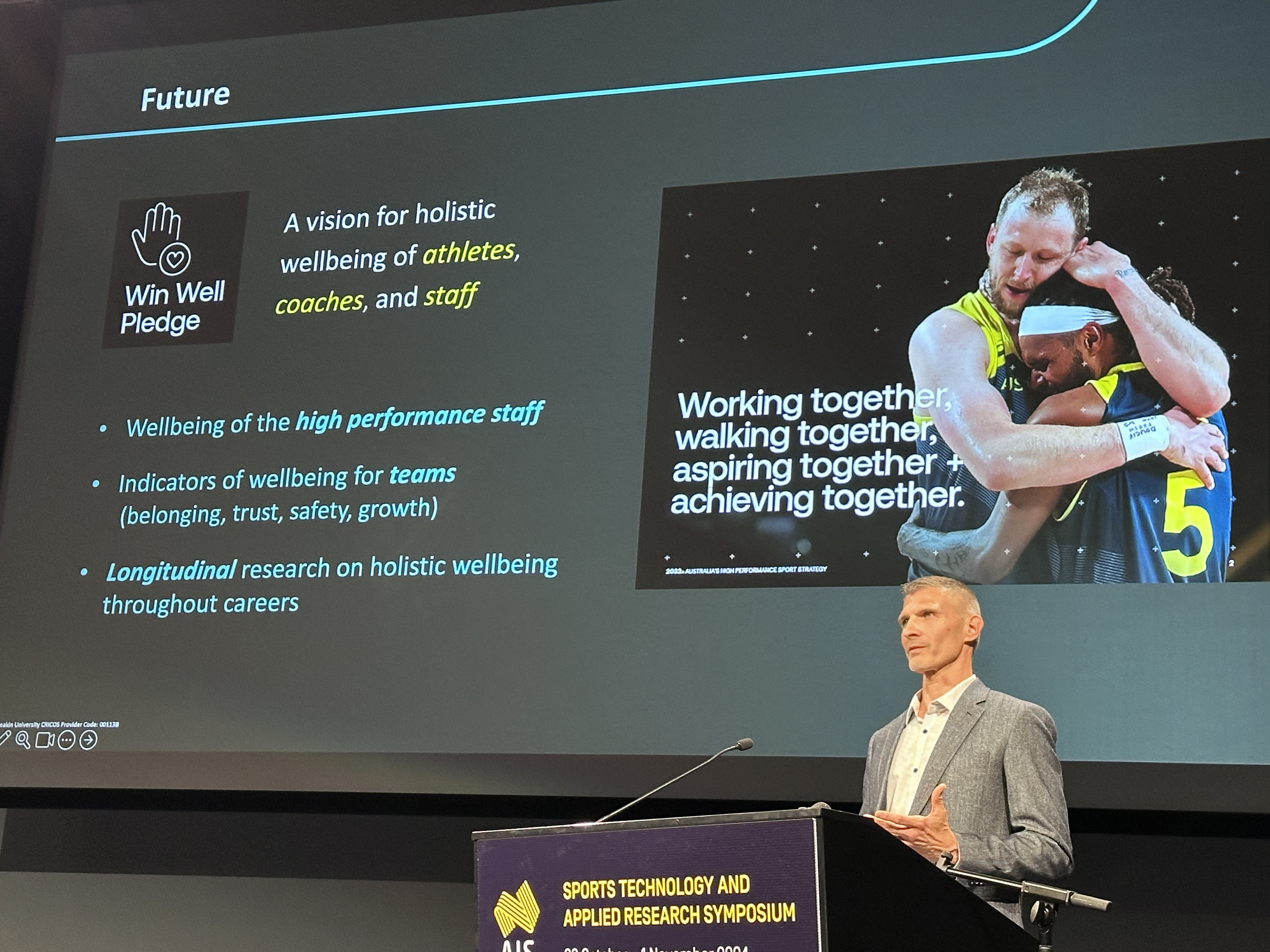 Dr Swanson an AIS STARS Presenter – Dr Steve Swanson